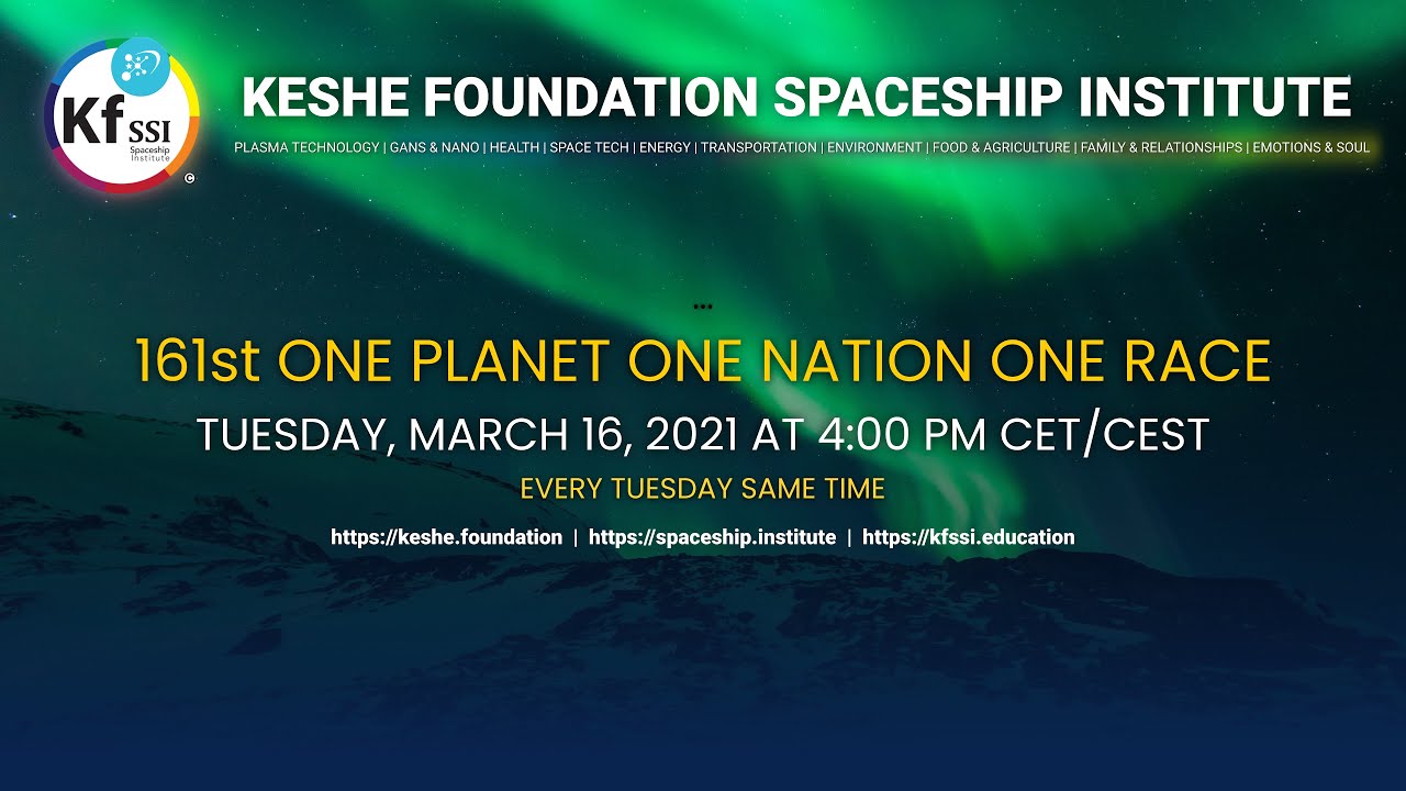 161st One Planet One Nation One Race for World Peace; March 16, 2021 ...