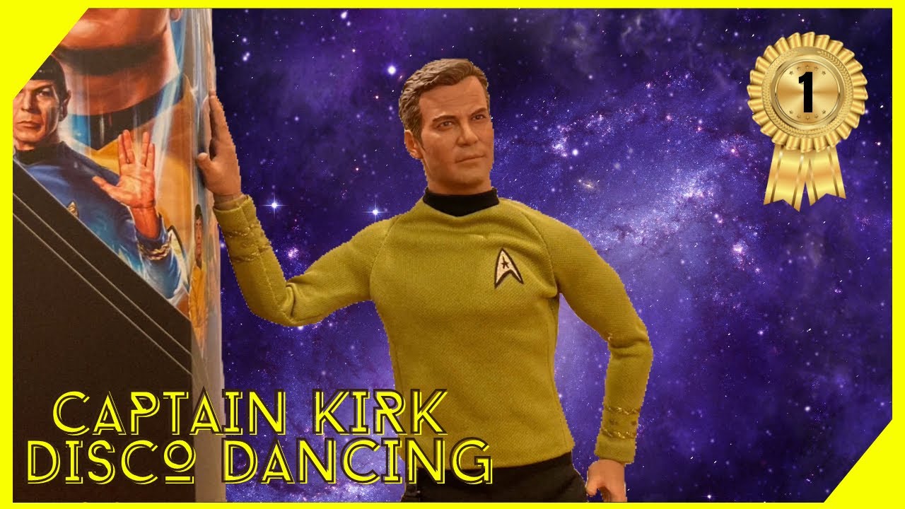 Captain Kirk Disco Dancing - YouTube