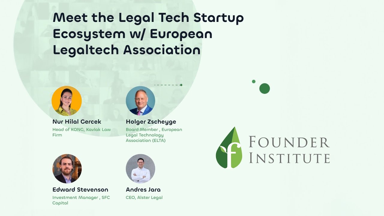 Meet the Legal Tech Startup Ecosystem w/ European Legaltech Association ...