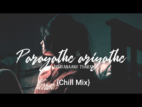 Parayathe ariyathe(Udayanaanu tharam)~chill mix {slow and reverb}