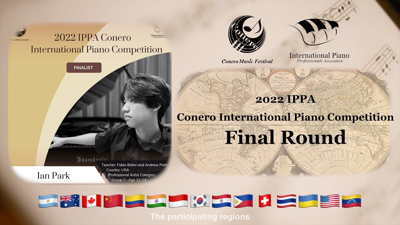 Ian Park 2022-Final Round Professional Artist Group C: Age 12-14 - YouTube