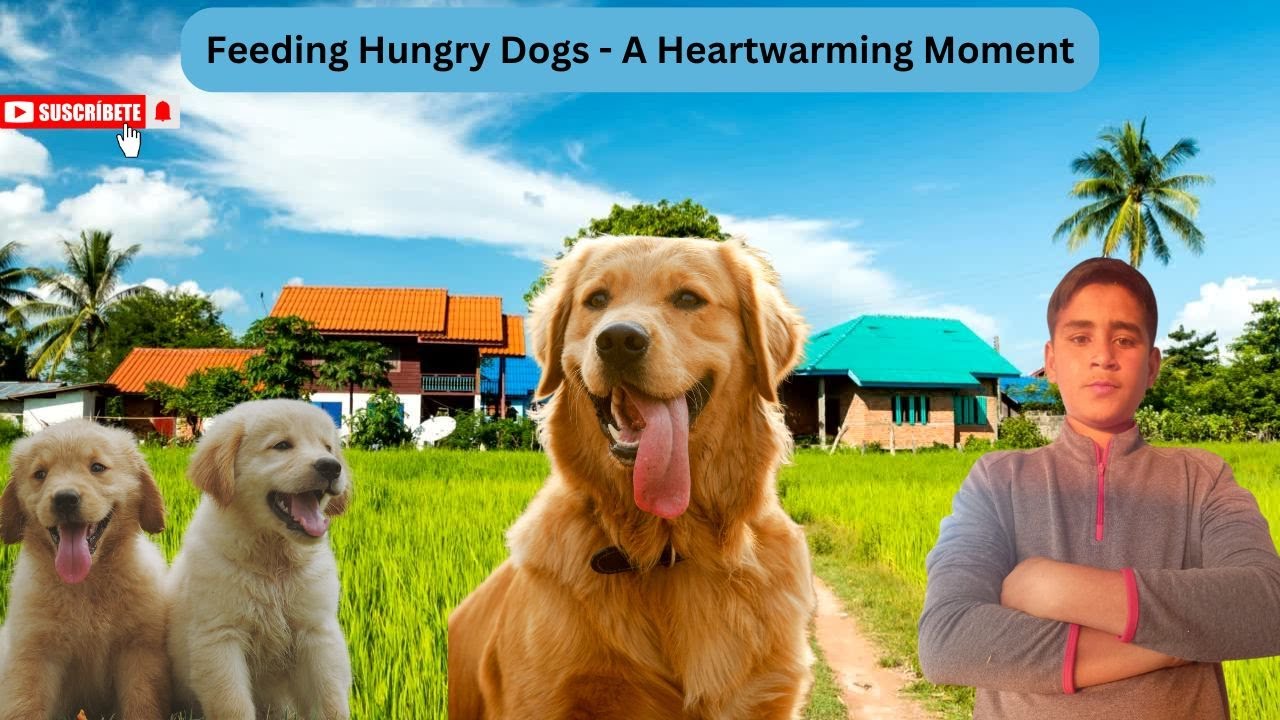 "Feeding Hungry Dogs - A Heartwarming Moment" - YouTube