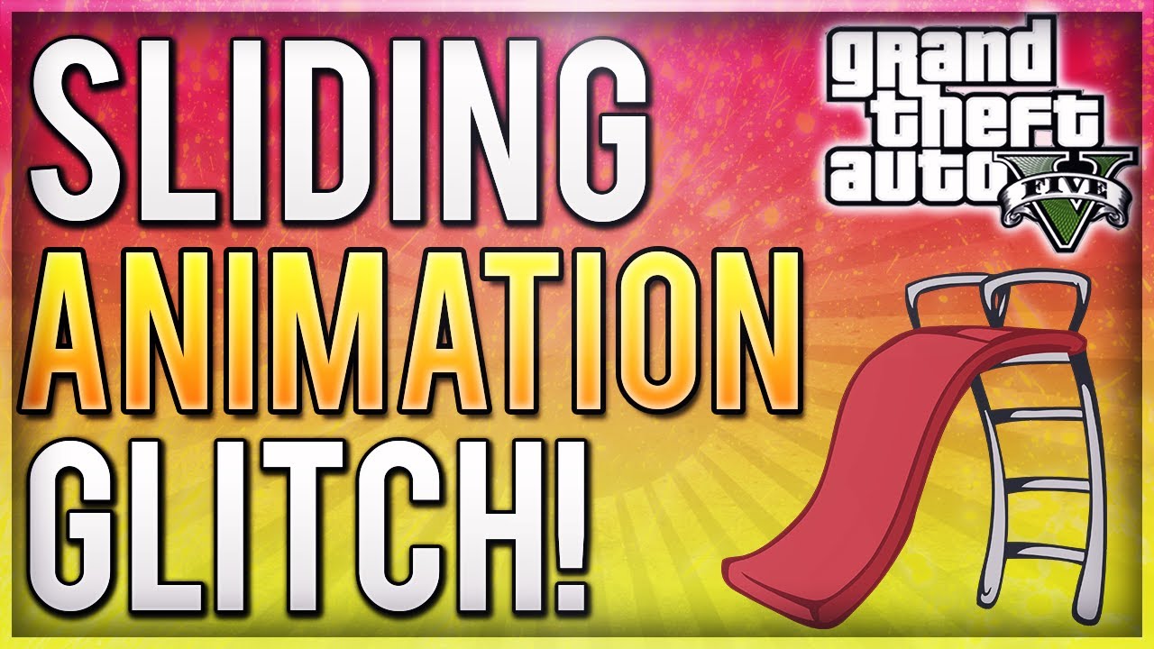 GTA 5 Sliding/Flying Character Animation Glitch Online! (Funny Glitch ...