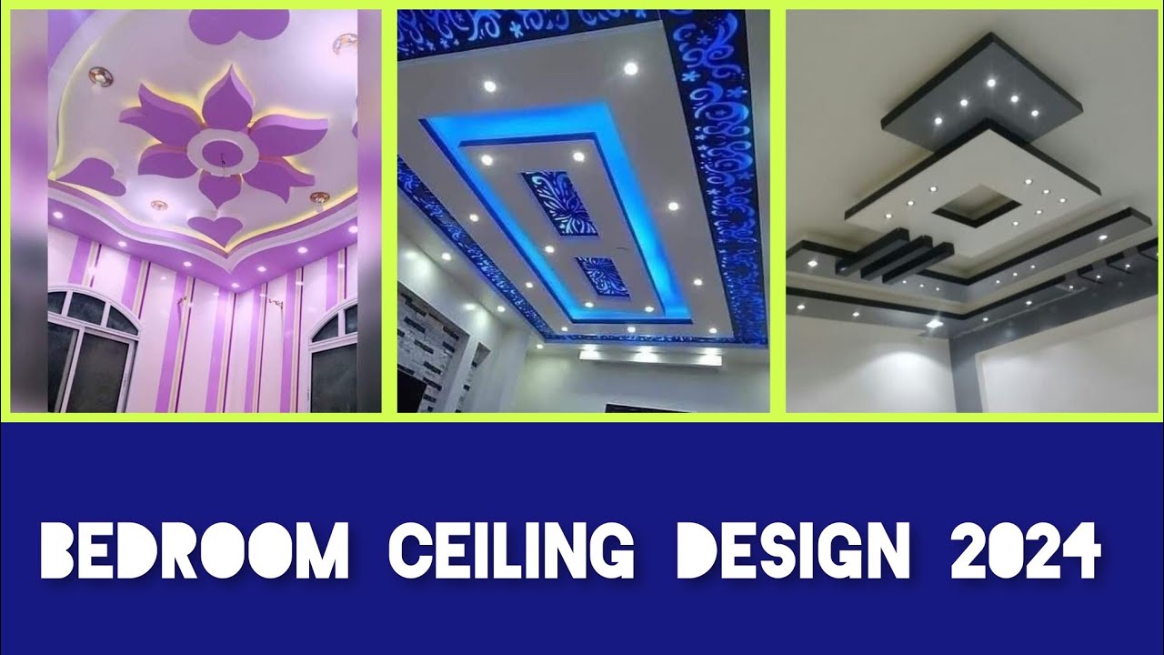 Modern Bedroom Ceiling Design 2024/False Gypsum Bedroom Ceiling Design ...