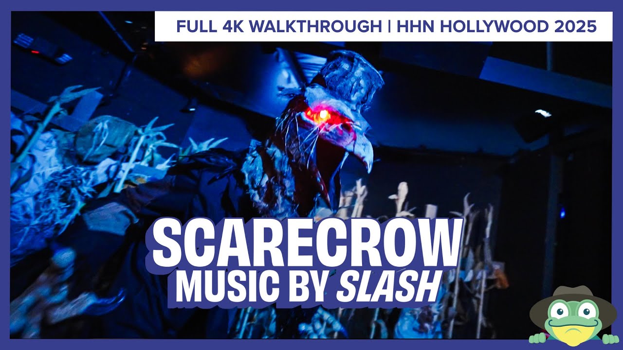 Scarecrow: Music by Slash FULL Walkthrough | Halloween Horror Nights ...