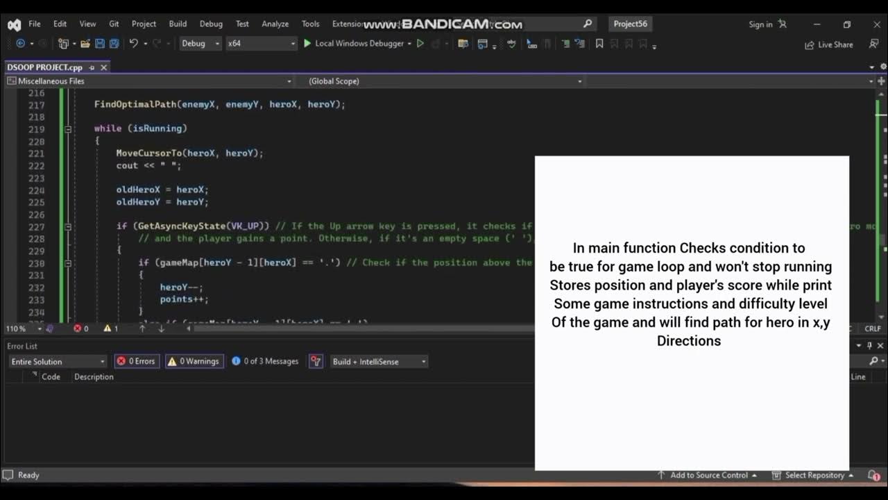 Data structure and object oriented programming PROJECT C++ PACMAN GAME - YouTube