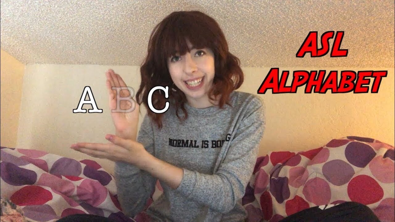 The American Sign Language Alphabet - YouTube