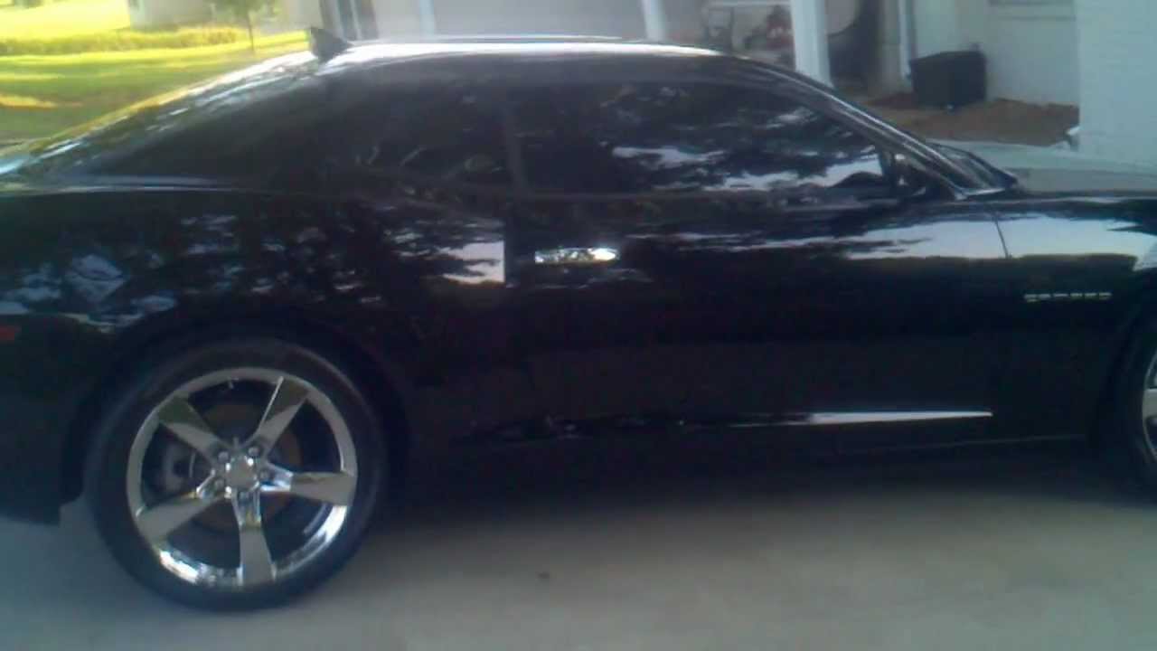 2012 Chevy Camaro on chrome factory rims...clean!! - YouTube