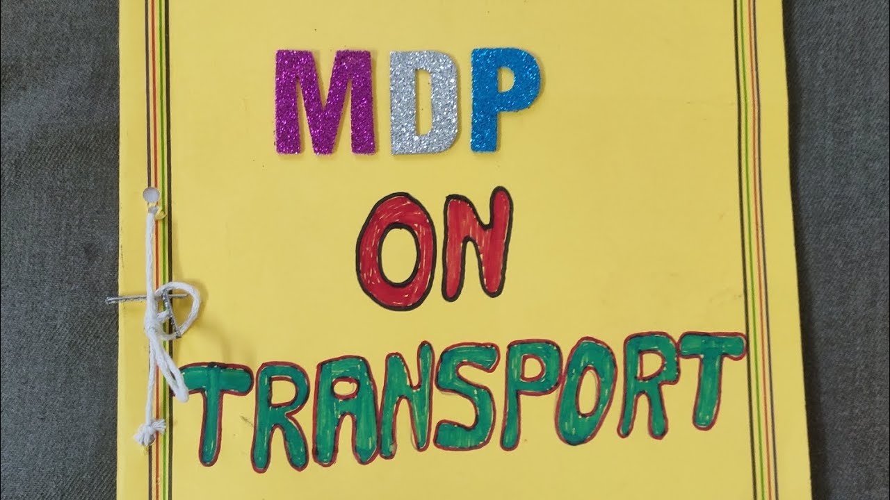 MDP On Transport | Class 3 | Four Faces - YouTube