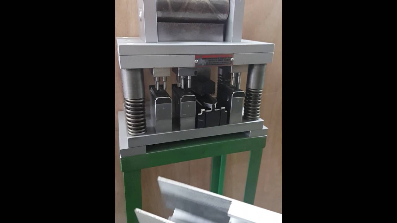 Troqueles y Troqueladoras. Troquel 7038 Nave. - YouTube
