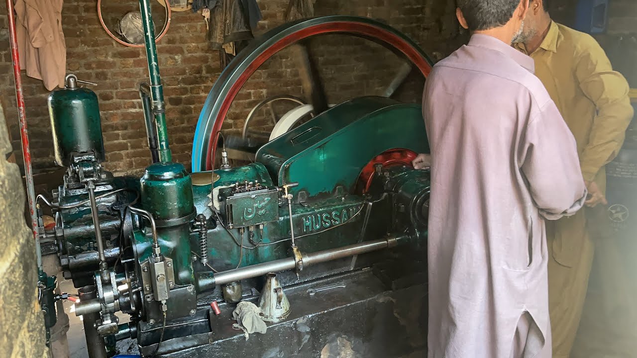 Amazing Starting Desi Diesel ⛽️ Engine Umlimted Power Working At Desi ...