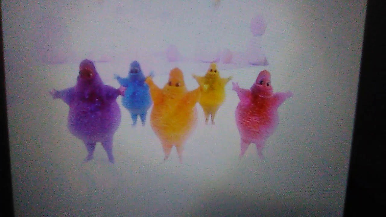 The Boohbahs Scrunch Up Small & Stretch Out Big To The "Barney's ...