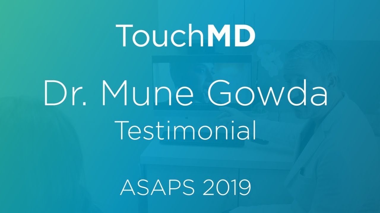 TouchMD Has Helped Dr. Mune Gowda in Consults for 8 Years - YouTube
