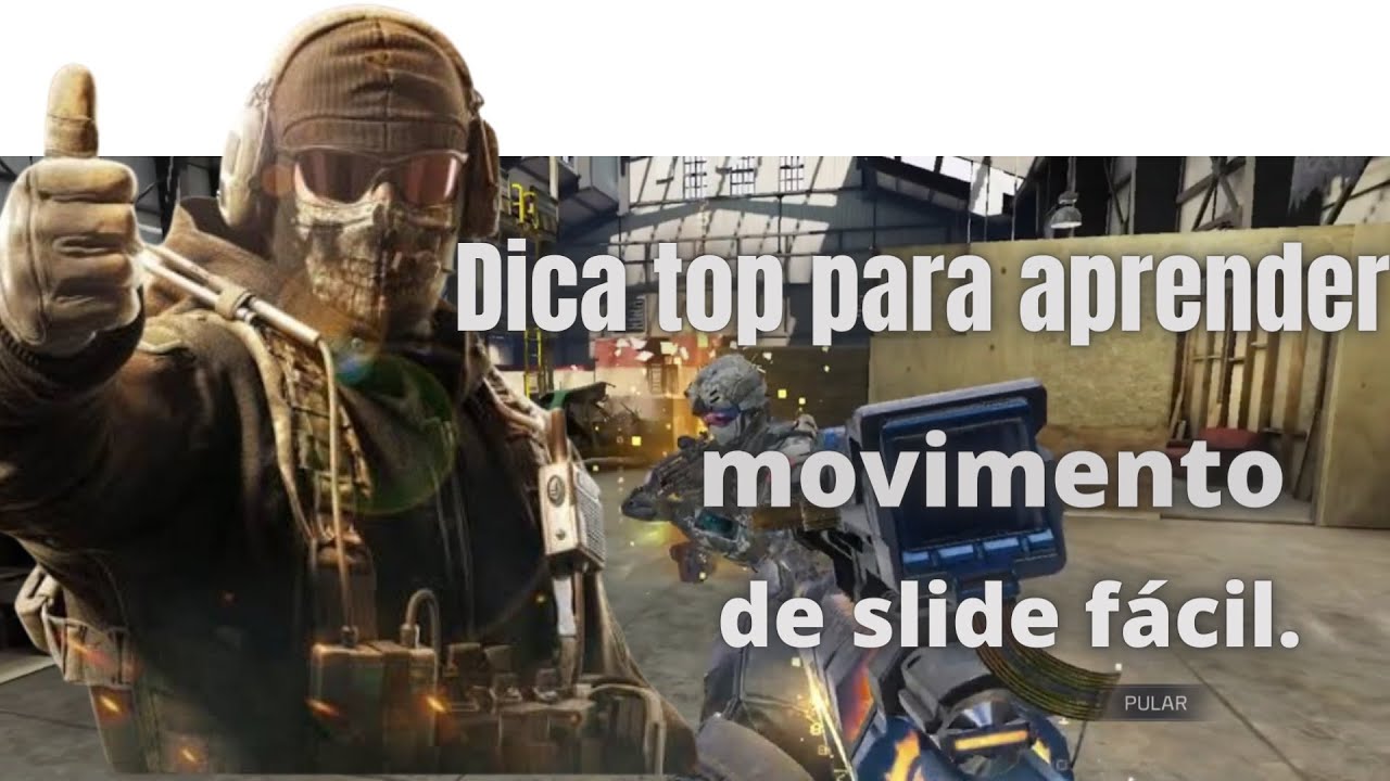Como fazer movimentação de Slide no COD MOBILE com uma dica fácil - YouTube