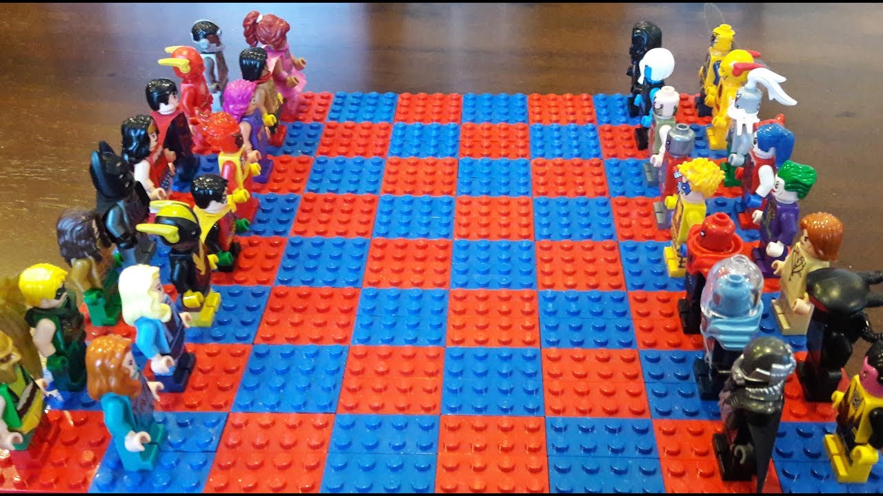 DC Comics Chessboard Battle - YouTube