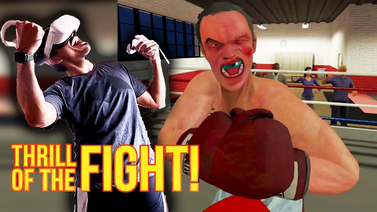 VR Boxing 🥊 - Almost Knocked out - The Thrill of the Fight - Meta Quest ...