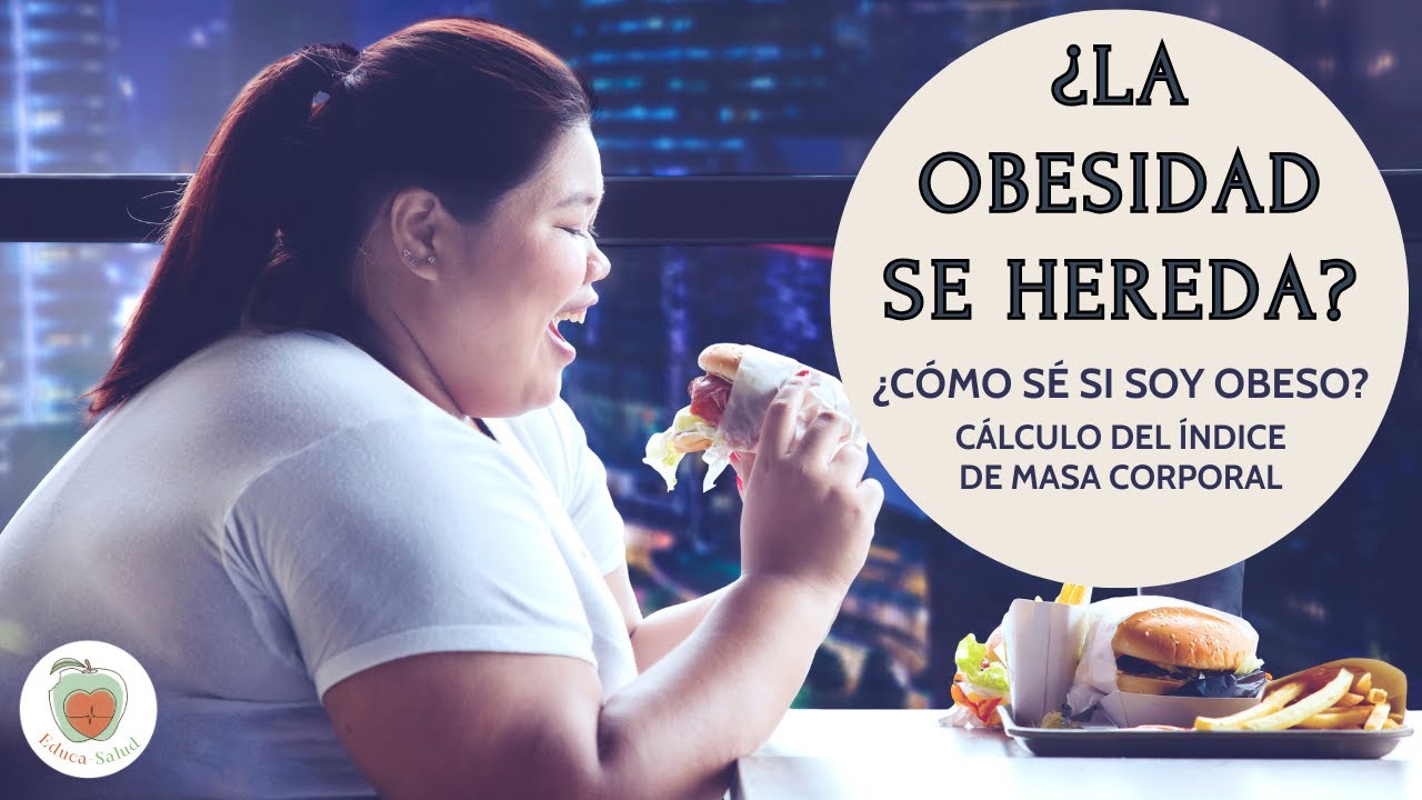 ¿LA OBESIDAD SE HEREDA? ¿Cómo sé si soy Obeso? Calcula tu IMC - YouTube
