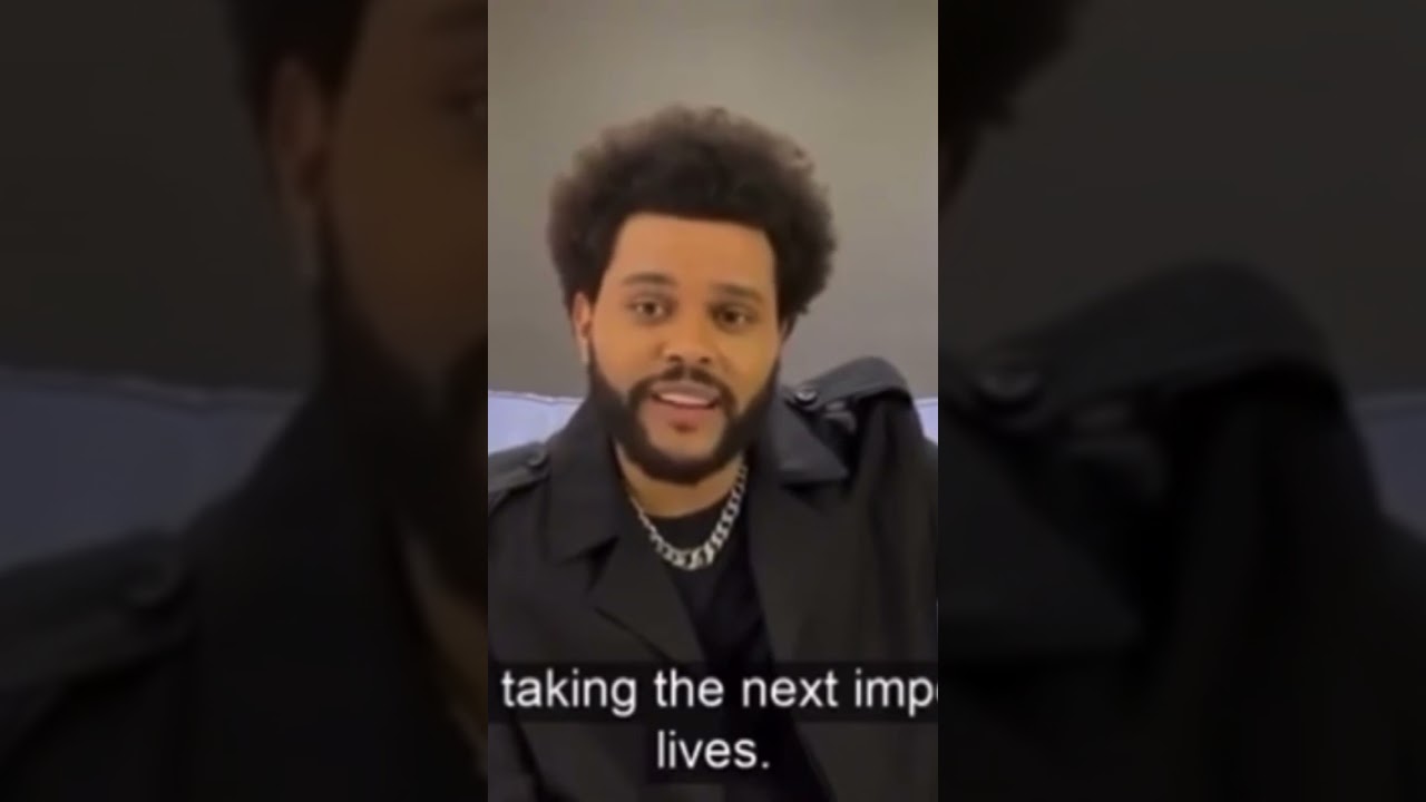 The Weeknd Wants You To Go To College - YouTube