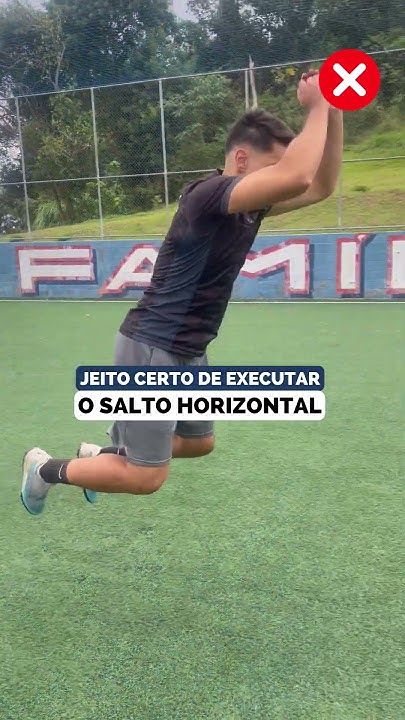 COMO FAZER O SALTO HORIZONTAL #shorts - YouTube