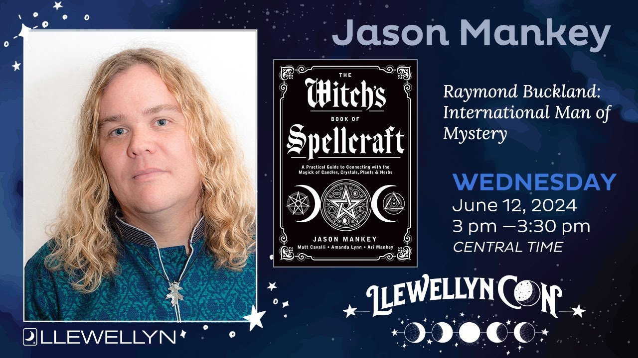 Jason Mankey Presenting at LlewellynCon2024: Raymond Buckland ...