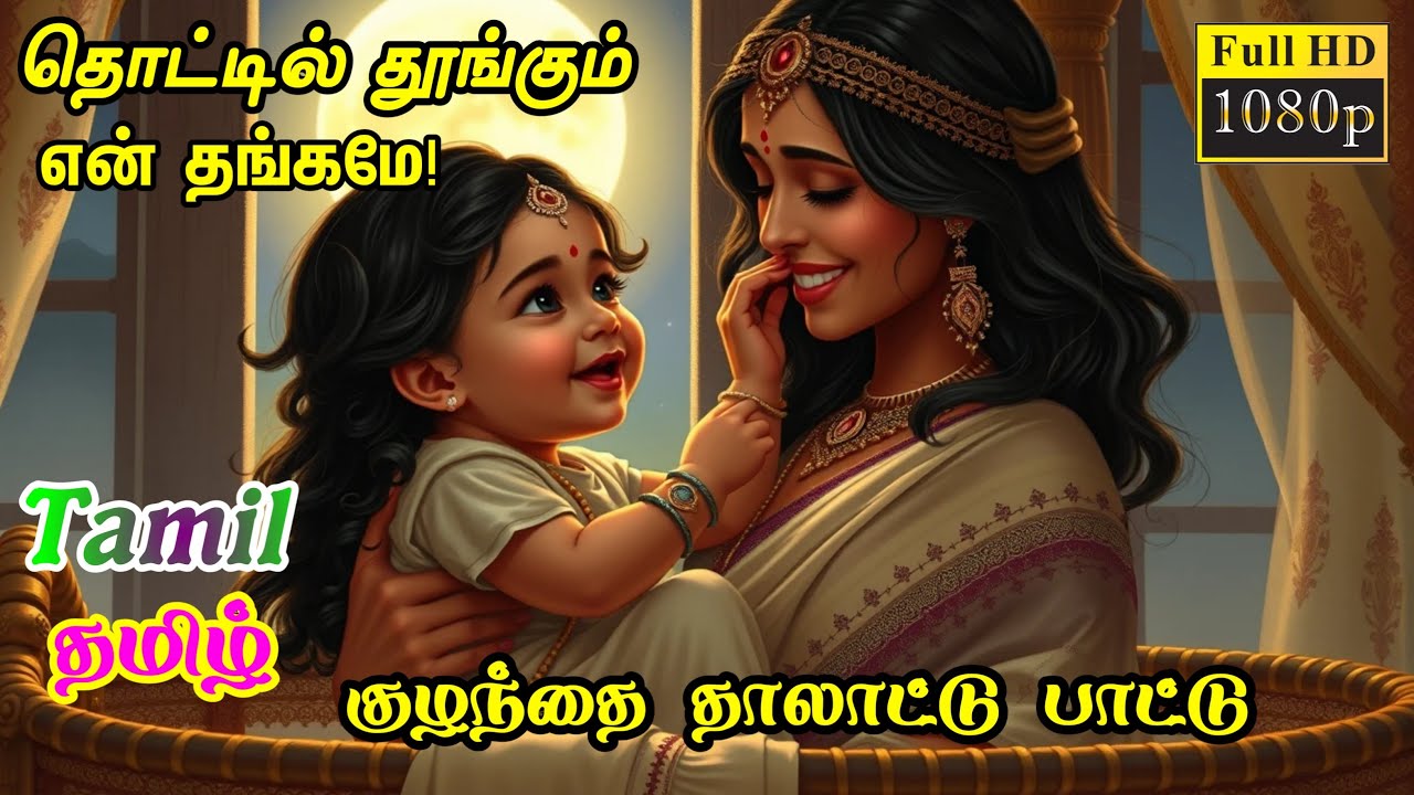 தொட்டில் தூங்கும் என் தங்கமே | Thalattu Song | தாலாட்டு பாட்டு | Tamil ...