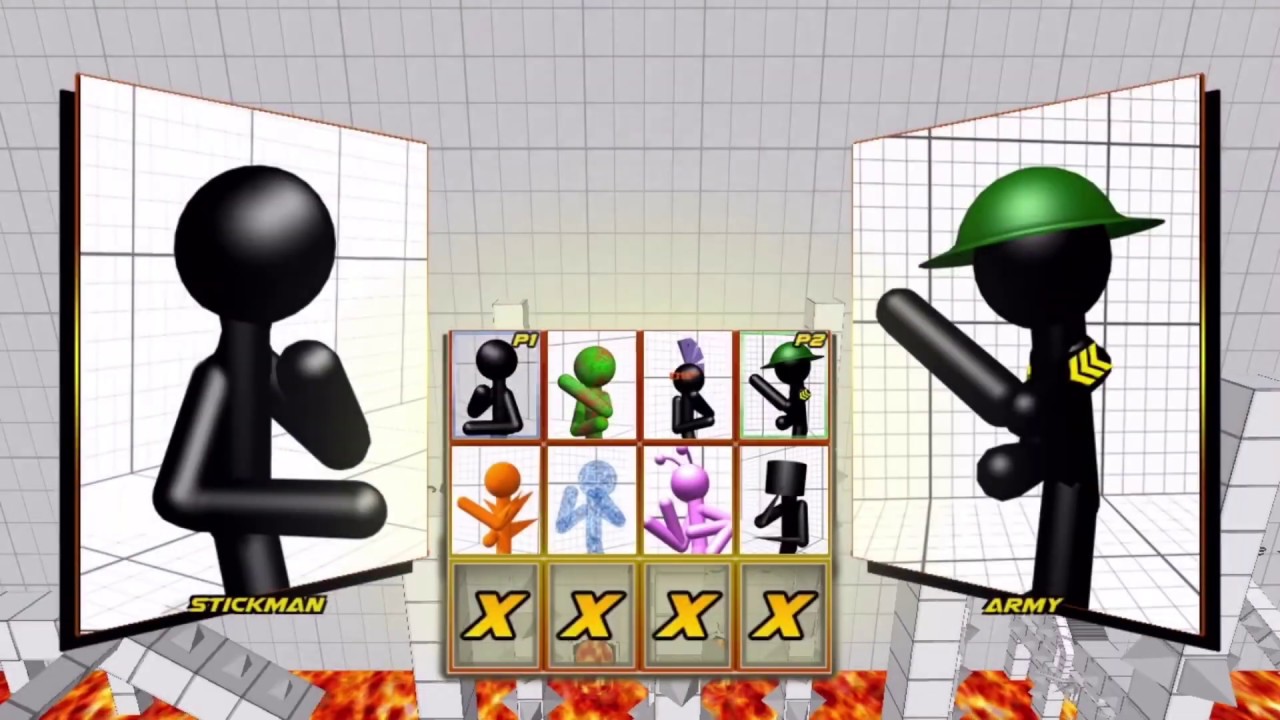 Stick man vs demon amazing Fight - YouTube