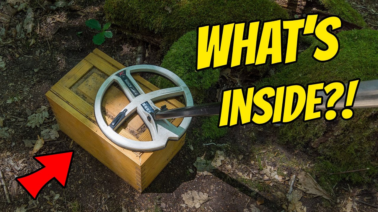 I Found A Mysterious Box! Metal Detecting A Secret Witchcraft Place ...