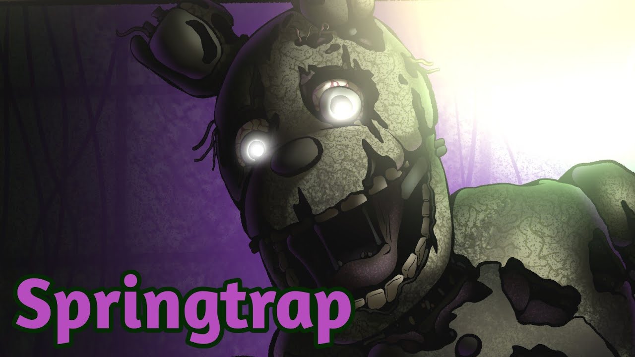 Springtrap from "FNaF 3" | Art Timelapse - YouTube