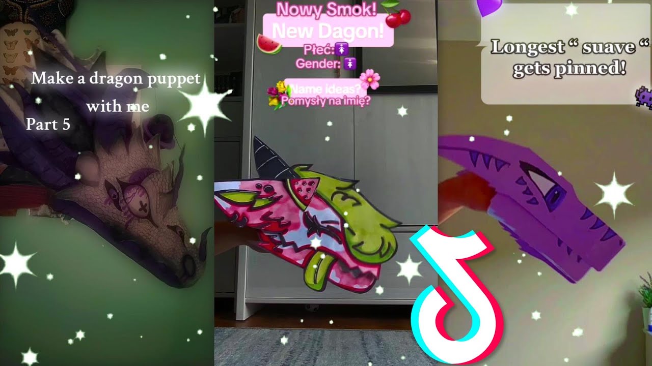 😱THE AMAZING Paper Dragon 🔥Puppet TikTok Compilation #107 - YouTube