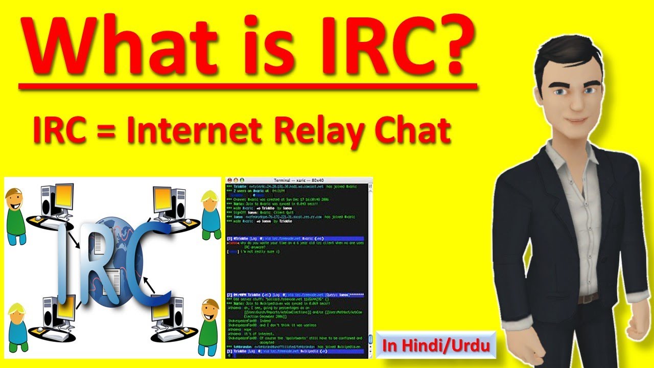 What Is IRC Internet Relay Chat in Hindi YouTube
