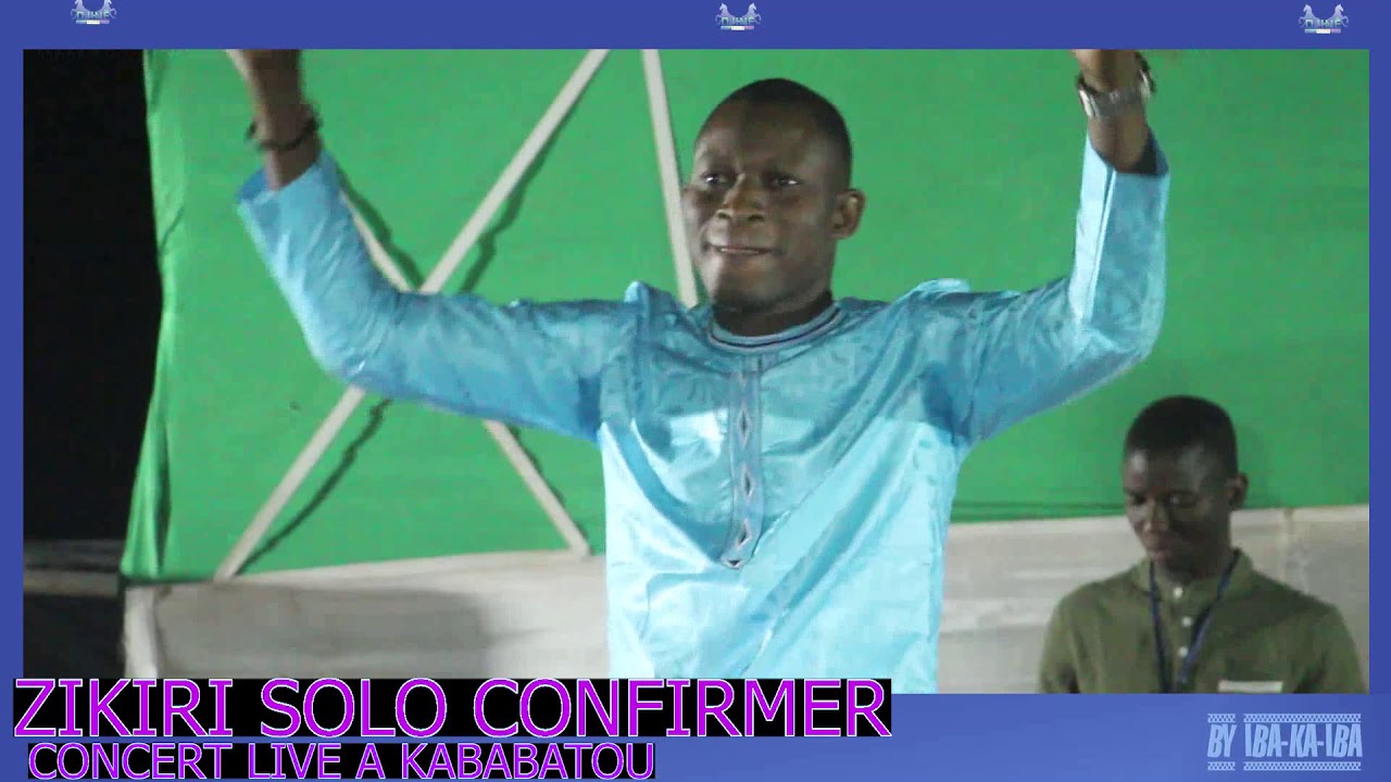 ZIKIRI SOLO EN CONCERT LIVE A KABABATOU - YouTube