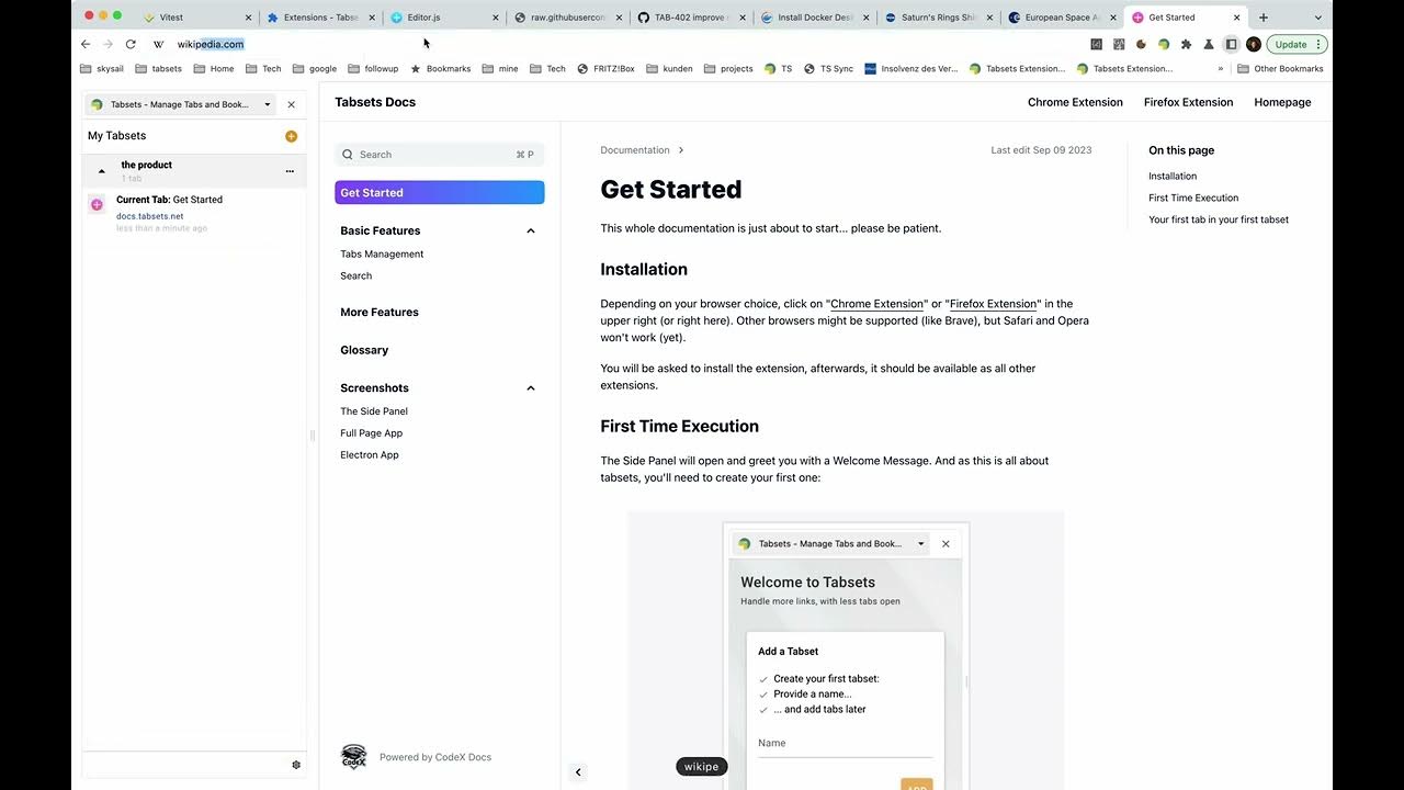 tabsets first invocation - YouTube