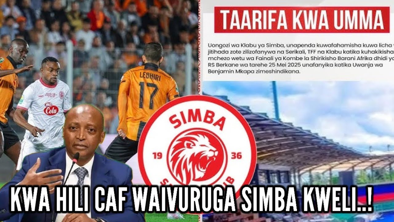 HIZI FITINA ZIMEWAVURUGA SIMBA? MASHABIKI WANA KAZI KUBWA SANA YA ...