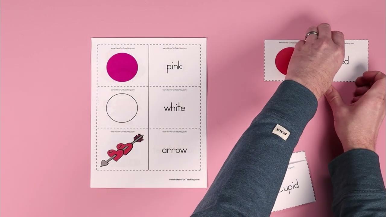 Valentine’s Day Flash Cards - YouTube
