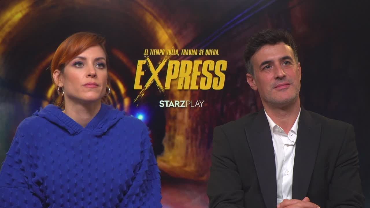'Express' | Entrevista a Maggie Civantos y Esteban Meloni - YouTube