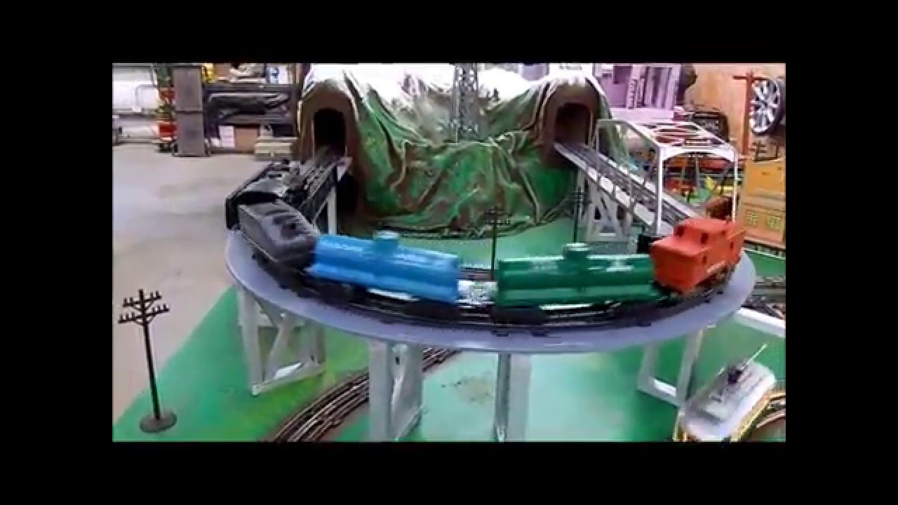 Large Portable Marx Train layout featured in Classic Toy Trains ...