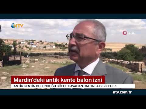 Mardin'deki antik kente balon izni
