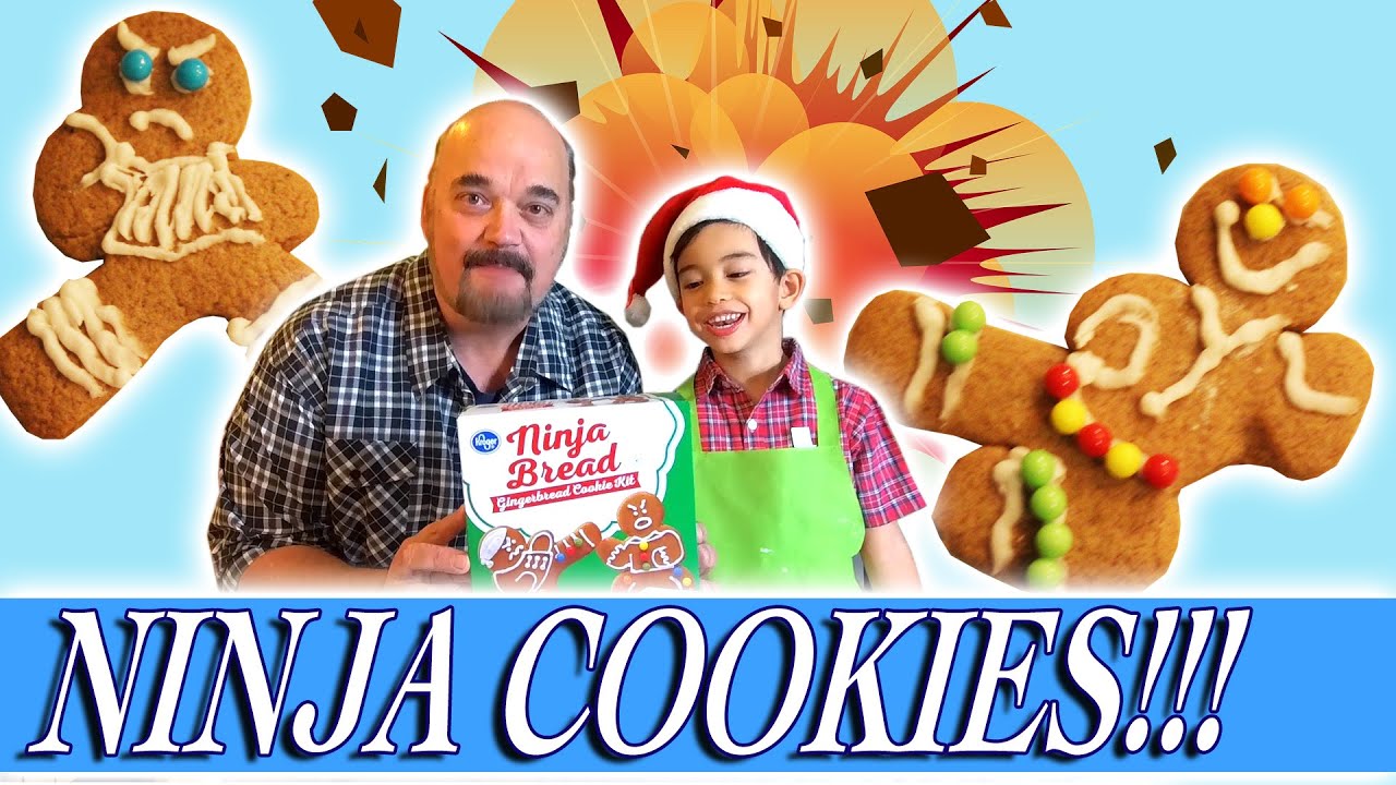WOW! Ninjabread Cookies! / Just in time for Christmas, Ninja ...