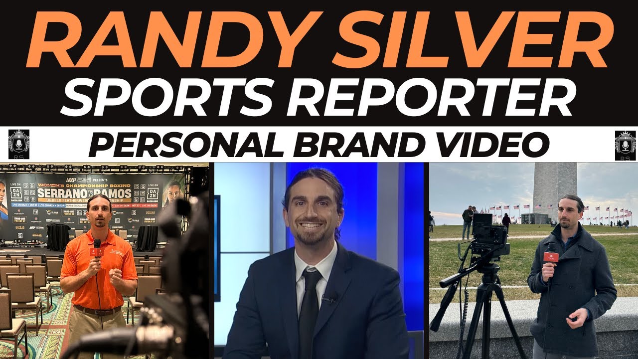 Randy Silver Sports Reporter Personal Brand Video - YouTube