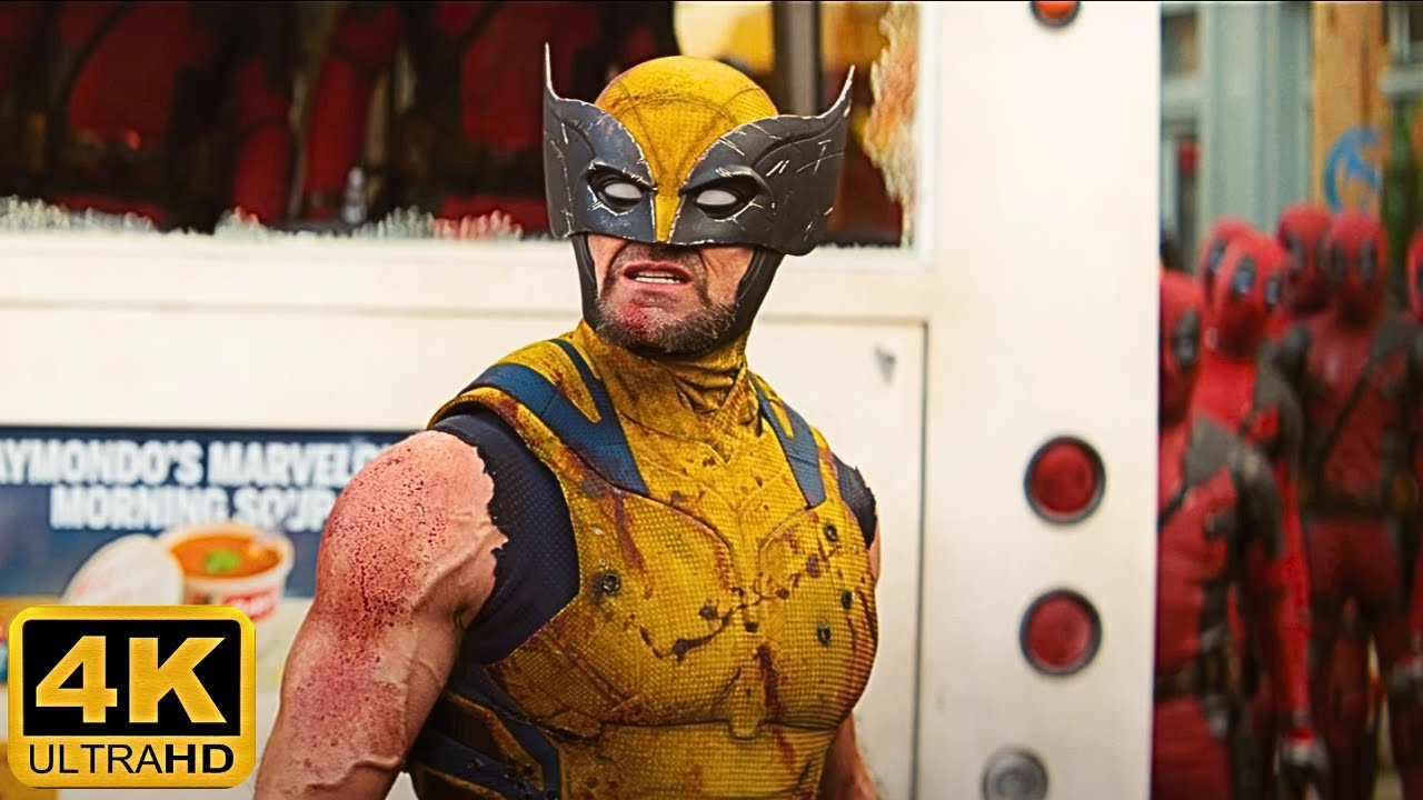 Peter Saves Deadpool & Wolverine From Deadpool Corps - Full Scene 4K ...