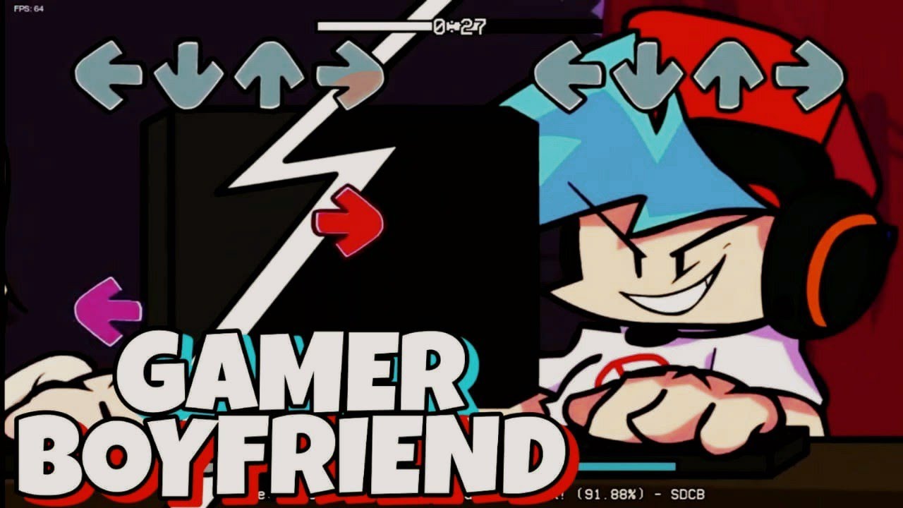 Friday night funkin' gamer's Boyfriend (FNF MOD) leaks - YouTube