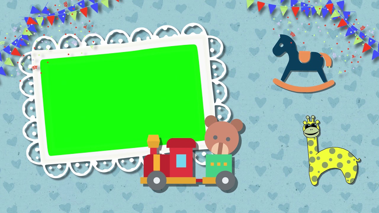 Birthday Video Green Screen Background | Birthday Wishes Template - YouTube