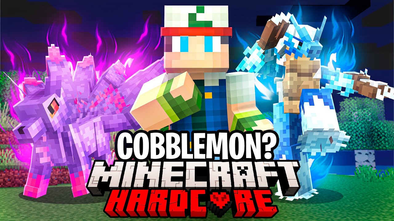 I Spent 100 DAYS in Cobblemon Minecraft with FUSION Pokemon! - YouTube