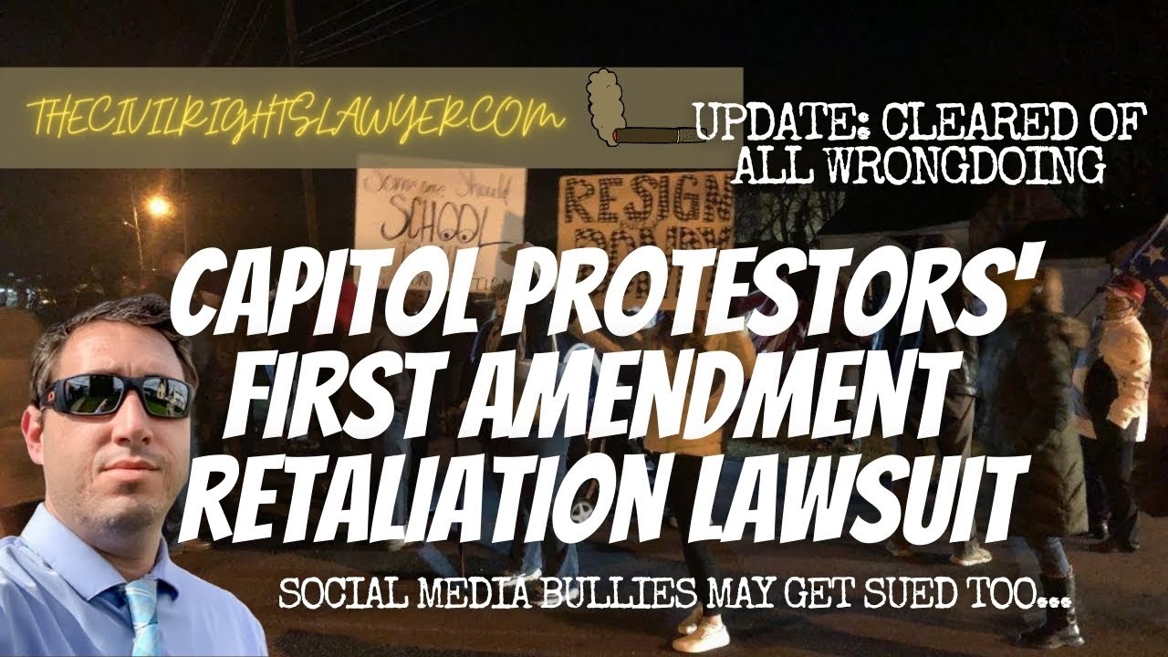 UPDATE on Capitol Protesters First Amendment Retaliation Lawsuit - YouTube
