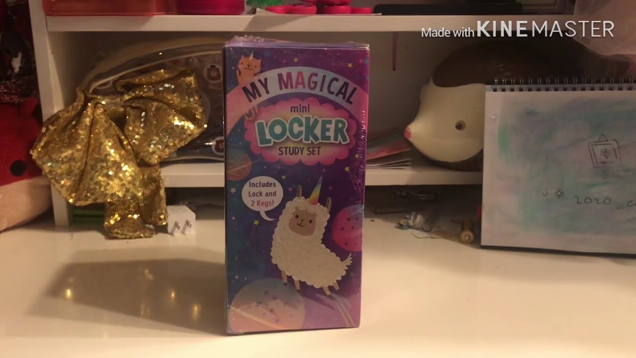 Unboxing Mini Study Locker Set by Scholastic | ft. my omqcloudy | read ...