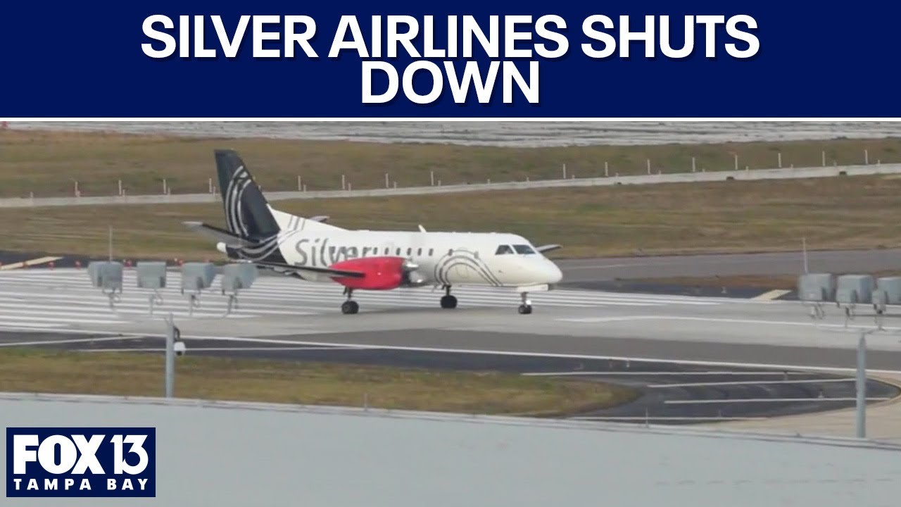 Silver Airlines cancels all flights leaving travelers scrambling - YouTube