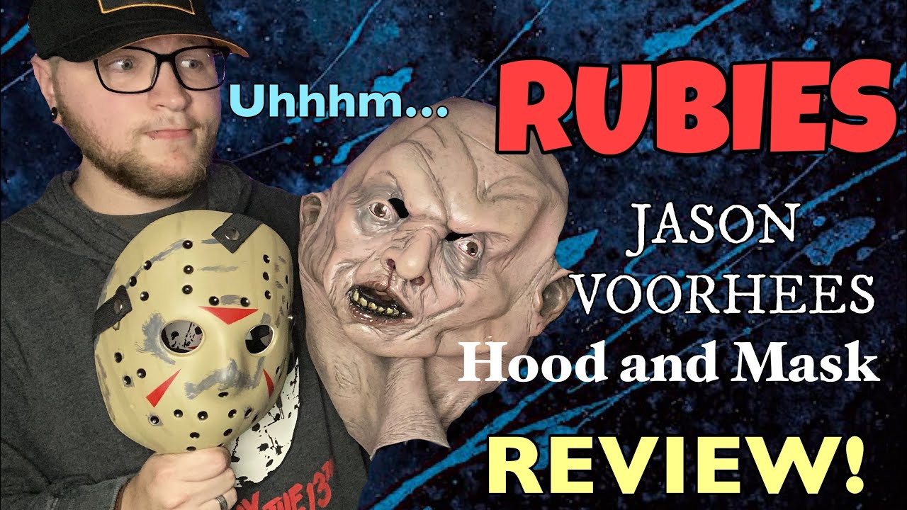 Rubies Jason Voorhees Hood and Hockey Mask REVIEW! - YouTube