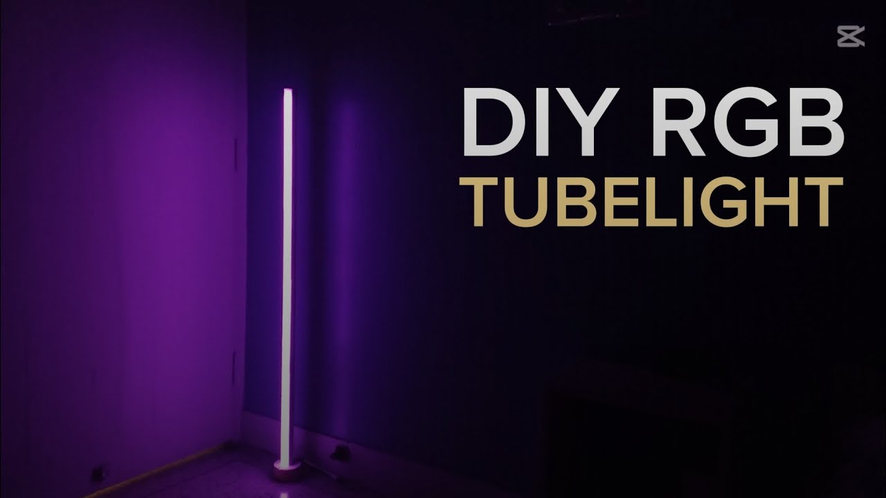 I Built A RGB TUBE LIGHT FOR $10! | DIY RGB TUBELIGHT - YouTube