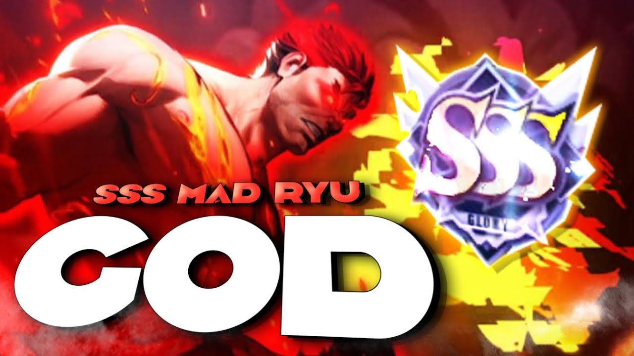 SSS MAD RYU IS BEYOND BROKEN!!! HE IS NOW GOD TIER ON TIER LIST (Street ...