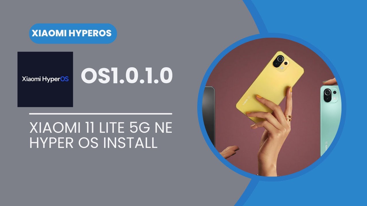 How to Install HyperOS in xiaomi 11 lite ne 5g |xiaomi.eu rom| custom ...